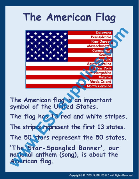 U.S. Flag Day - June 14th – ESL Supplies LLC