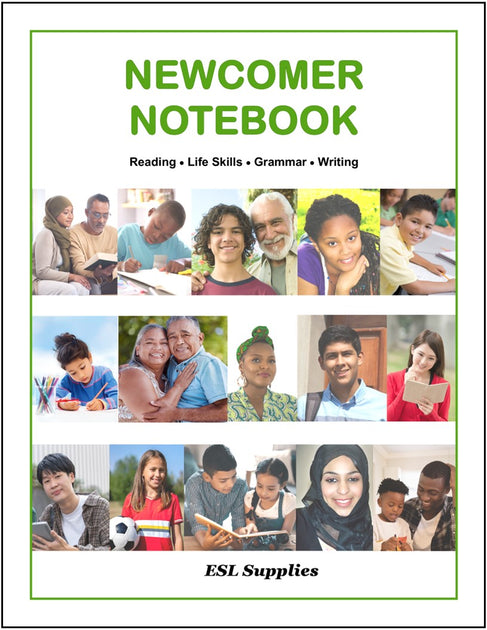 Notebooks ESL English Educational Classroom Posters Charts Adult K12 ...