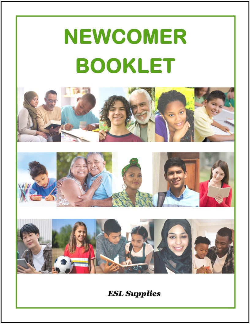 Newcomer Booklets - Student Edition (Set of 15) – ESL Supplies
