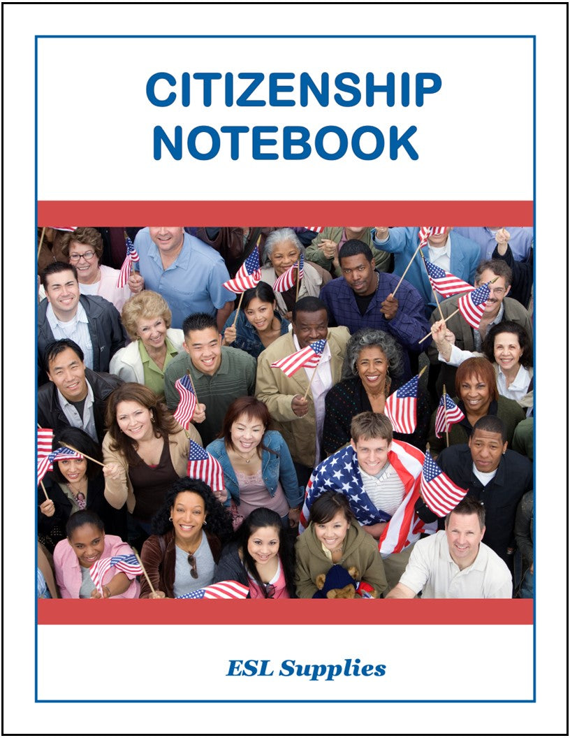 U.S. Citizenship Notebook Citizenship Civics Educational Classroom ...